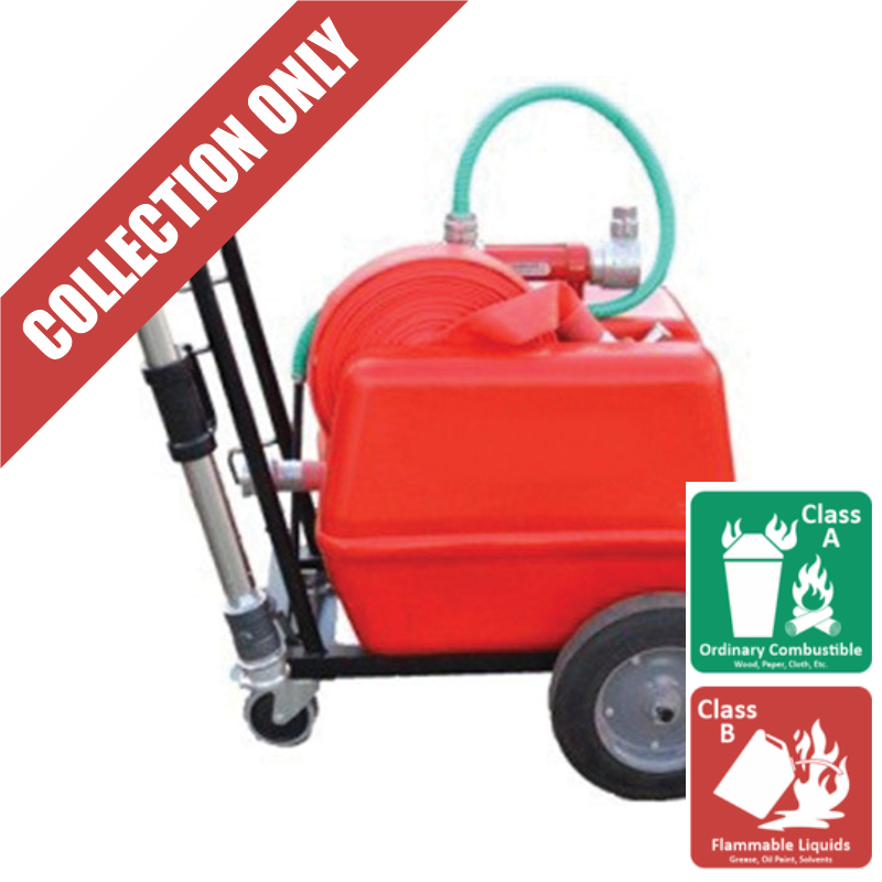 HL120 Foam Trolley Fire Extinguisher - Class A and Class B